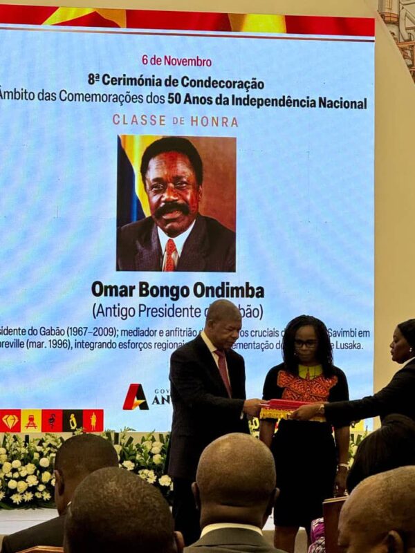 Gabon : l’ancien président Omar Bongo honoré en Angola – Journal du Gabon